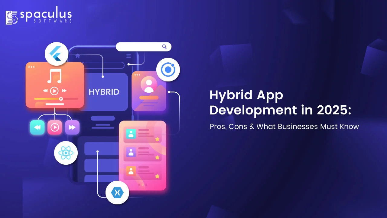 Hybrid App Development in 2025: Pros, Cons & What Businesses Must Know - Spaculus Software