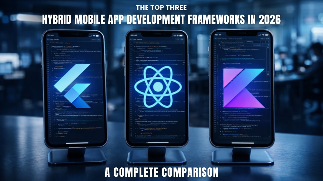 Best Hybrid Mobile App Development Frameworks in 2026 – Top 3
